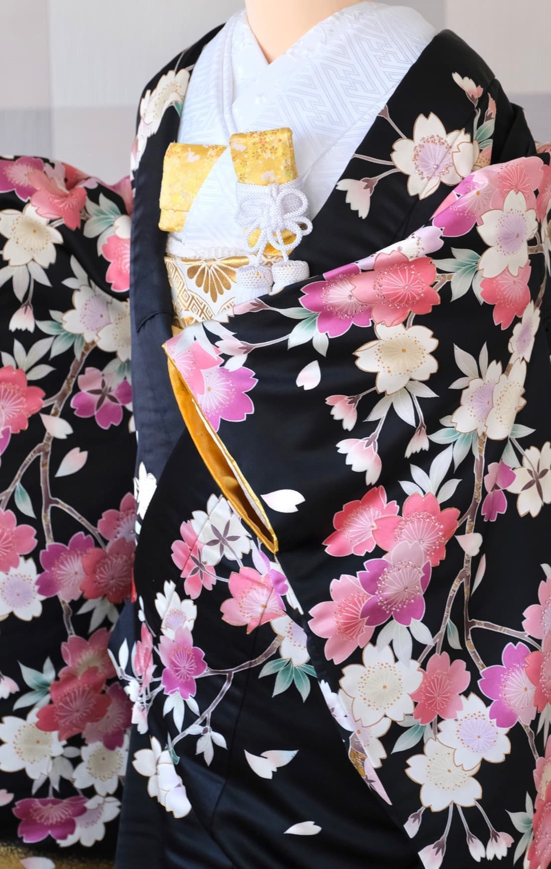 色打掛・桂由美桜花 色打掛・桂由美桜花